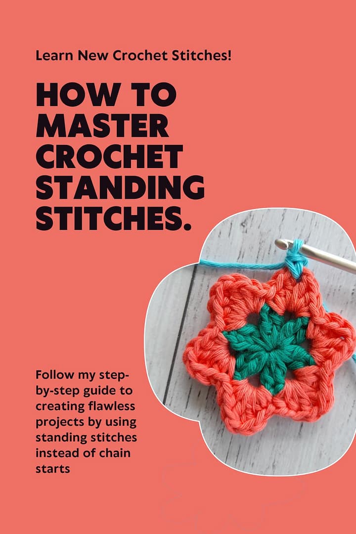 How to Crochet Standing Stitches: A Visual Guide - Best Crochet Life