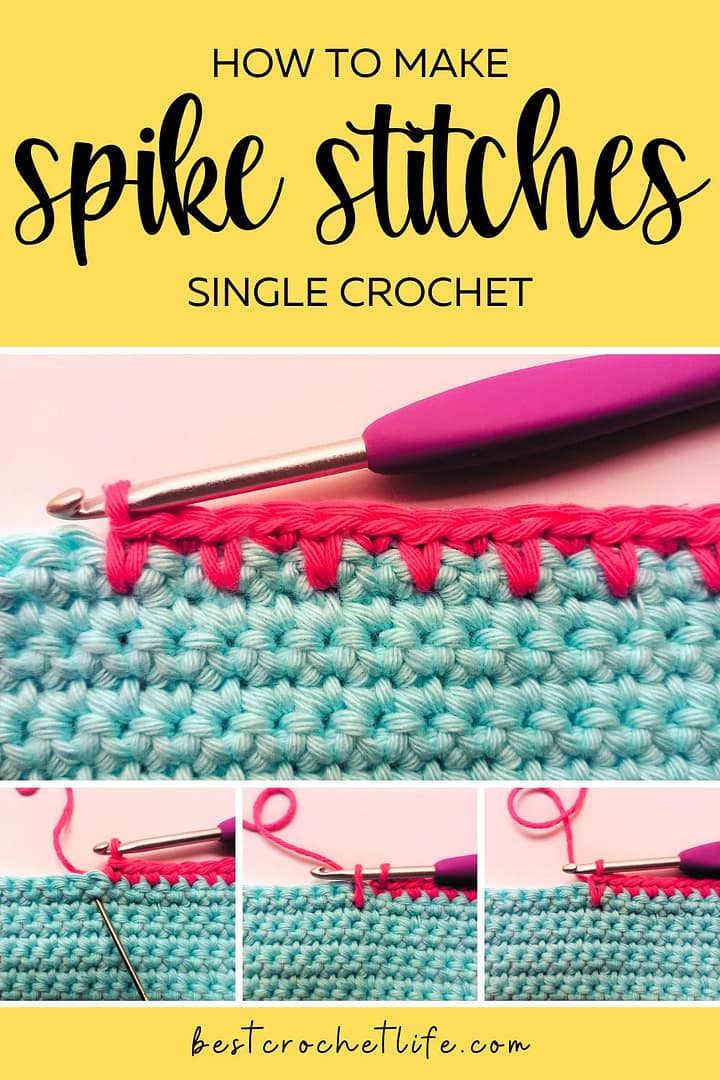 How to Crochet Single Crochet Spike Stitch (Ssc) - Best Crochet Life