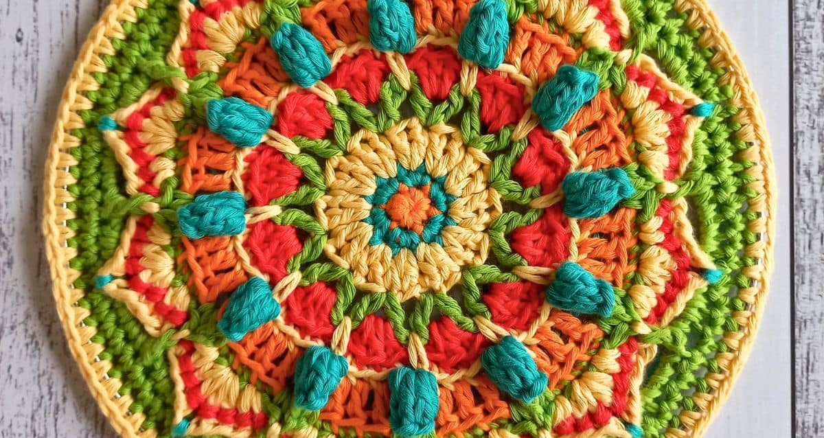 Free Crochet Mandala Pattern - Anna's Mandala - Best Crochet Life